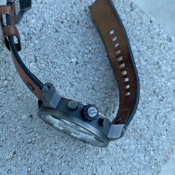 Diesel | Accessories | Diesel 3 Bar Watch Genuine Leather | Poshmark